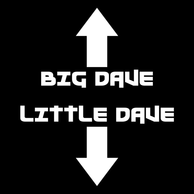 Big Dave Little Dave T-Shirt - Dot Cotton