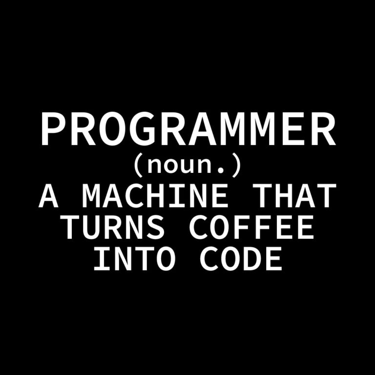 Programmer Turns Coffee Code T-Shirt - Dot Cotton
